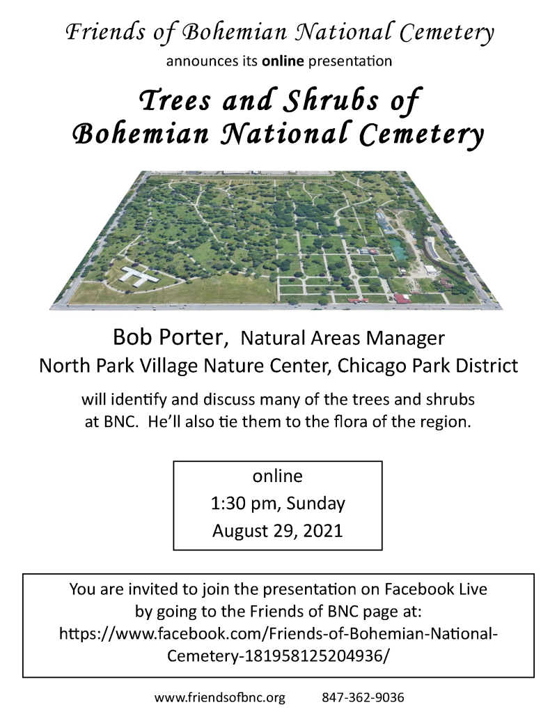 Friends of Bohemian National Cemetery - Past Events and Programs